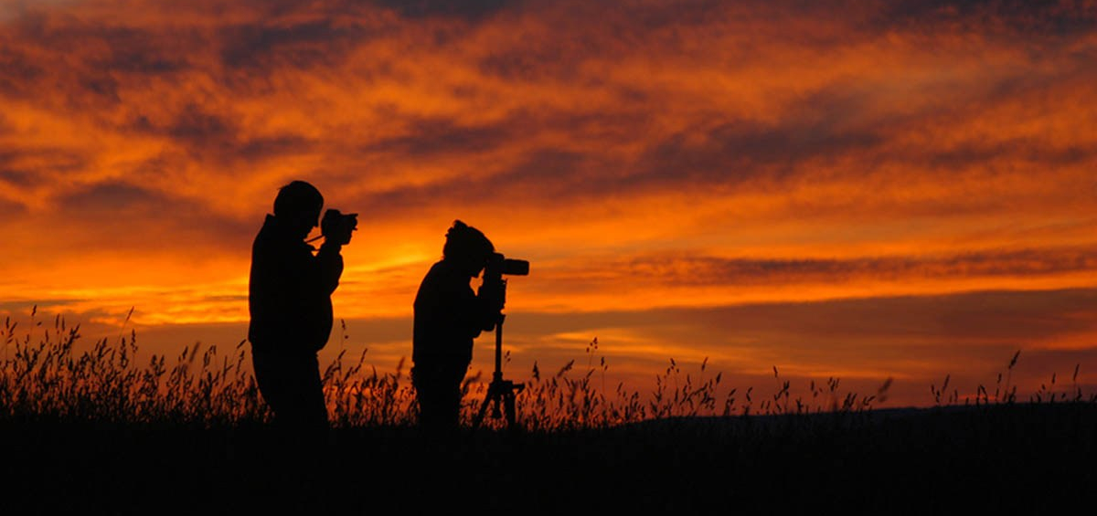 Photographers at Sunset #2