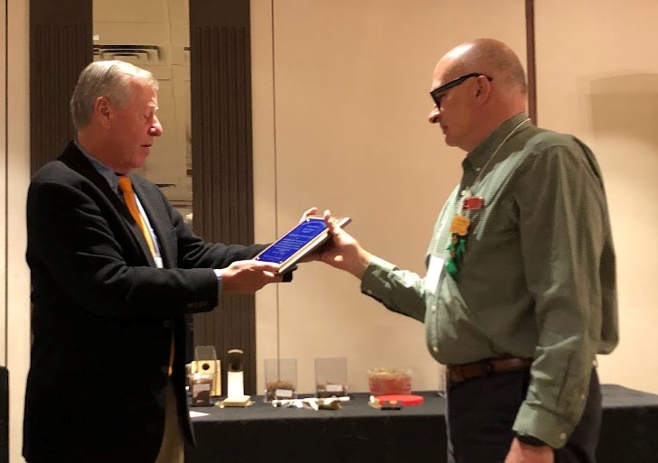 Ken Knapp recognized as Bluebirder of the Year by BSP